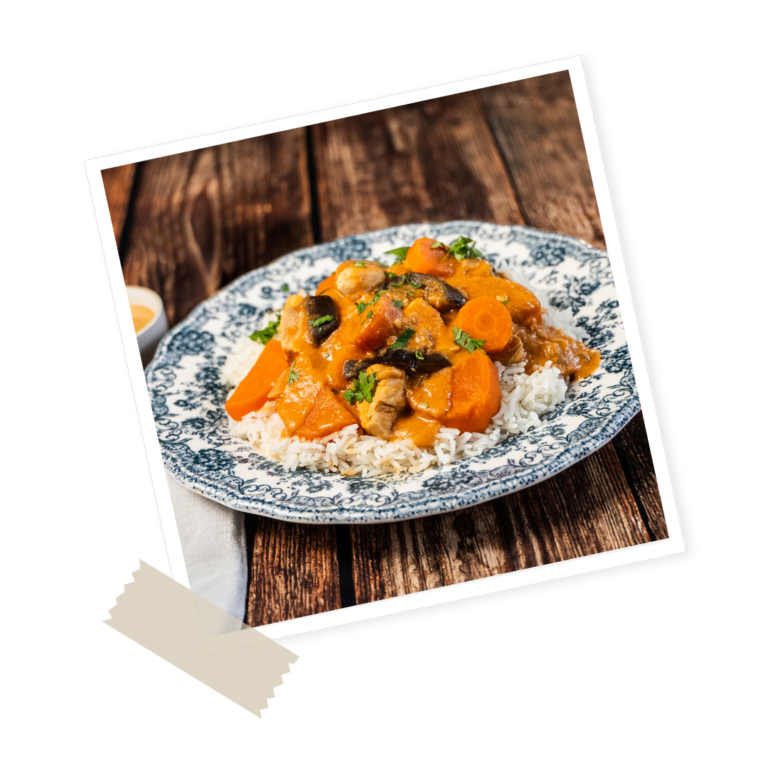 Mafé poulet : recette exotique au beurre de cacahuète | Menguy’s